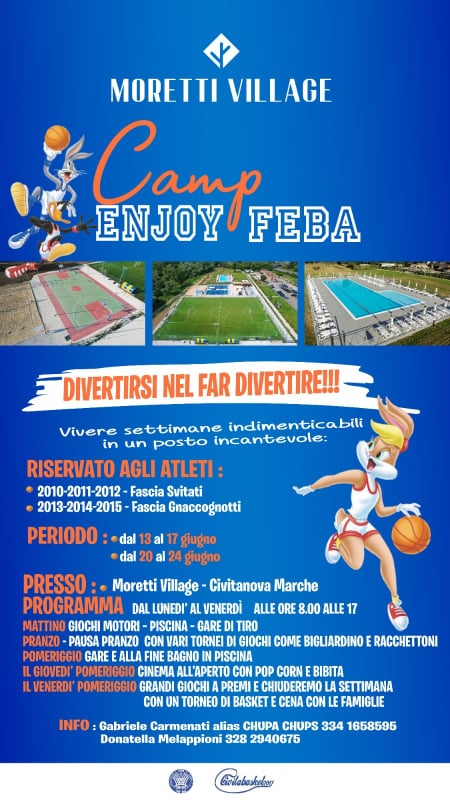 TUTTO PRONTO PER L’ESTATE FEBA | Feba Civitanova Marche